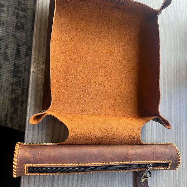 Leather Playing Card Case, Poker Card Storage Case, Playing Card Sleeve ...