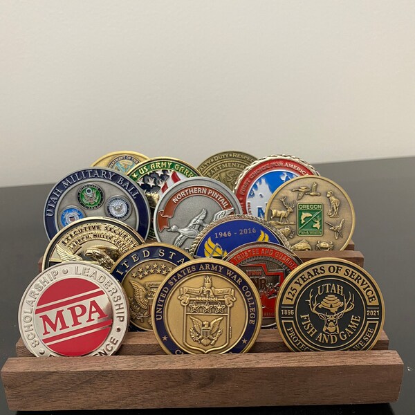 4"x6" Challenge Coin Holder - Etsy