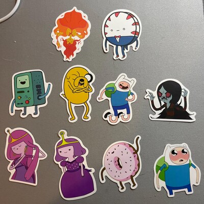 Adventure Time Stickers, Vinyl Stickers, 10-50 Pcs Random Pack, FREE ...