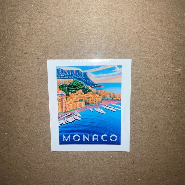 Greece Sticker, Santorini, Vinyl Sticker, Bubble-free, Travel Sticker ...