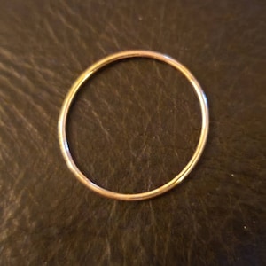 Ultra Thin Gold Stacking Ring, Super Skinny, Slender, Extra Thin ...