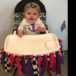 Baby Girl Race Day Outfit My 1st Racing Season Outfit Checkered Outfit ...