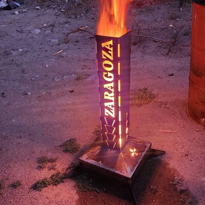 36 Inch Tall Smudge Pots Fold and Weld - Etsy