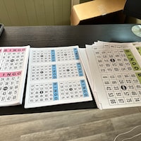 Editable Bingo Pattern Program Flyer, Easily Create Your Own 6 Game ...