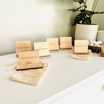 Wooden Price Boards Market Stall Price Signs Freestanding Price Boards ...