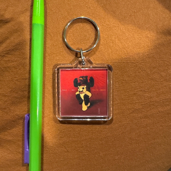 Nintendo Wii Game Art Video Game Keychain Chain Hanger Pendent 2 Sided ...