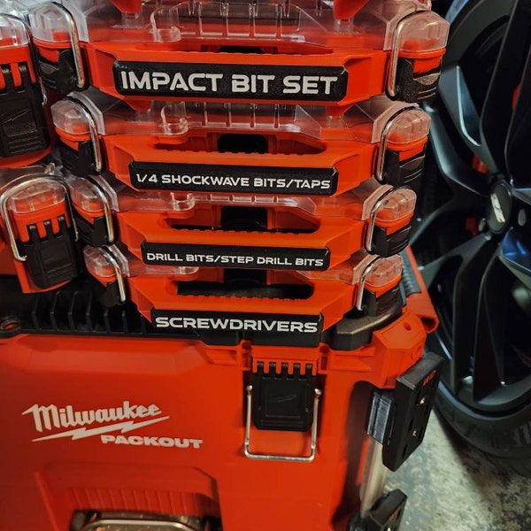 M12 Multi-tool Ultimate Organization Inserts Kit Drawers Milwaukee ...