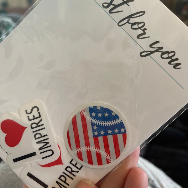 I Love Umpires Sticker, Catcher's Mask, Helmet Sticker, Umpire Sticker ...