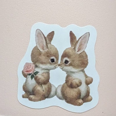 Adorable Coquette Pink Bow Sticker, Ideal for Personalizing Devices and ...