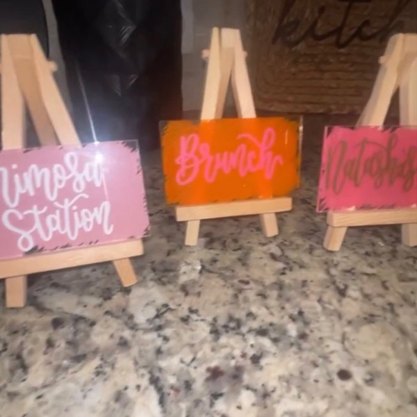 Food Name Signs / Food Tags / Food Labels / Buffet Table Signs / Buffet ...