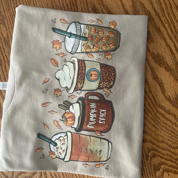 Ready to Press Fall Screen Print Transfer, Heat Transfer for T-shirts ...