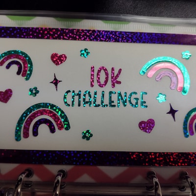 10100 Savings Challenge Laminate Tracker A6 Binder Size - Etsy