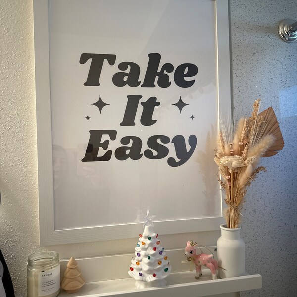 Smiley Face Lilac and Teal Retro Poster Fun Graphic Instant Download - Etsy