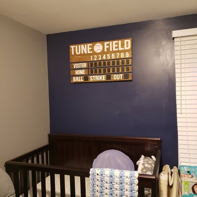Baseball Scoreboard Various Sizes Personalized Sports-themed Room ...