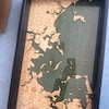 Finger Lakes, NY Wood Carved Map - Etsy