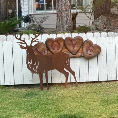Rusty Metal Crow Fence Post Topper / Raven / Bird Art / Garden - Etsy