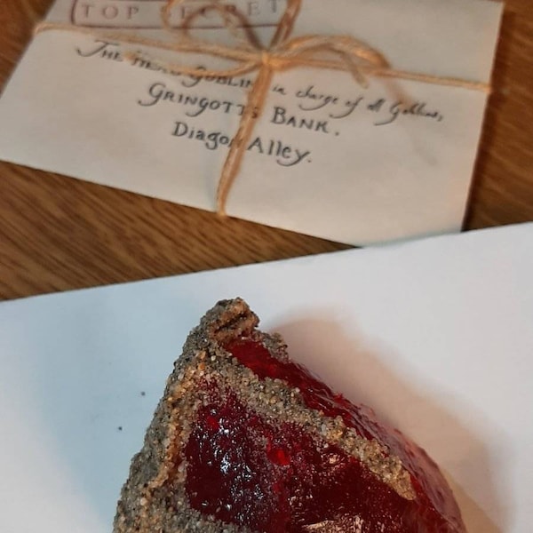 Philosopher's Stone Replica Prop With Envelope - Etsy