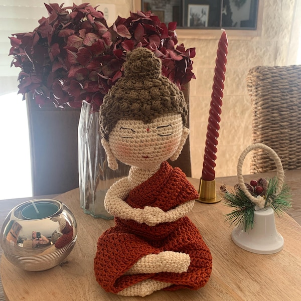 Crochet Buddha Pattern: Zen Meditation Decor (PDF Pattern) - Etsy