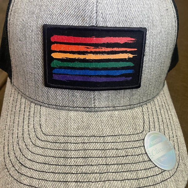 American Flag Enforcer Flex Fit Hat Navy - Etsy