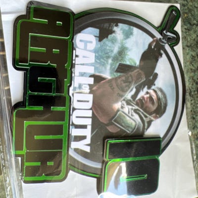 Call of Duty Cake Topper - Etsy UK