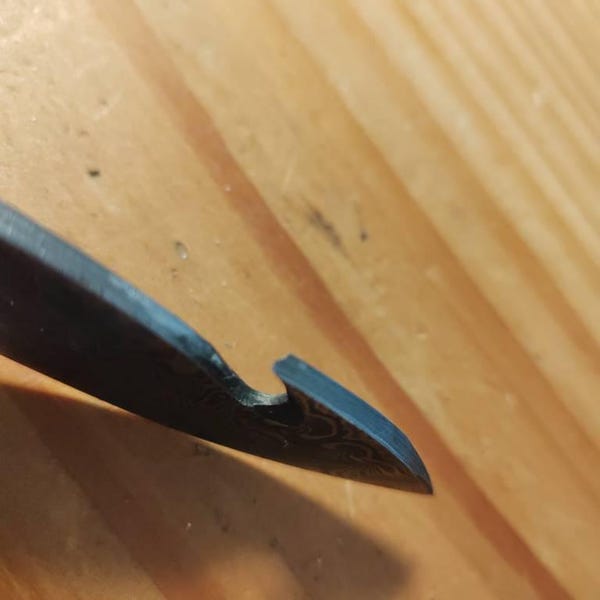 Handmade Damascus Sickle Weeder Scythe Antique Sharp Farming Hand Tool ...