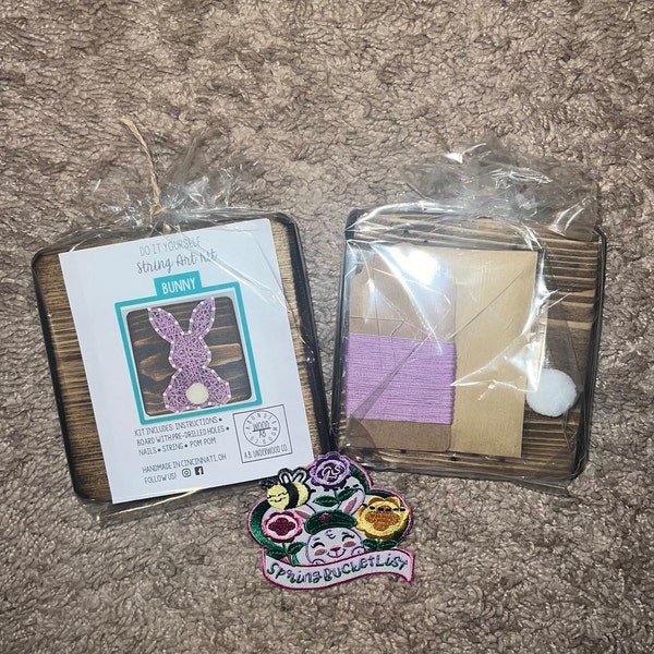 DIY Bunny String Art Kit - Etsy