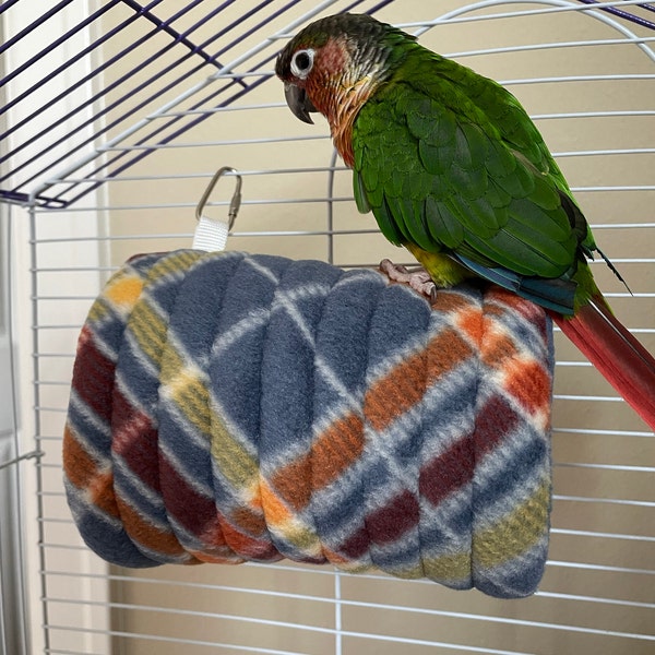 Side Mount Cozy Bird Hut, Bird Tent for Any Young or Special Needs ...