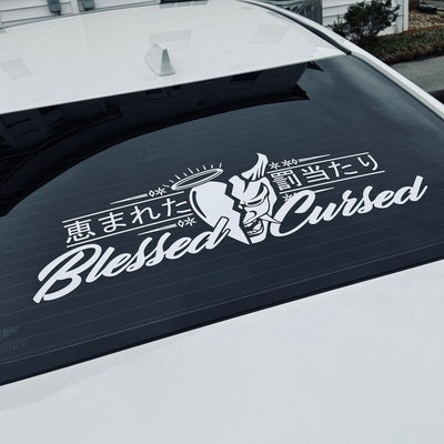 RW-83 JDM Rear Window Car Decal Windshield Sticker Banner Rocker Side ...