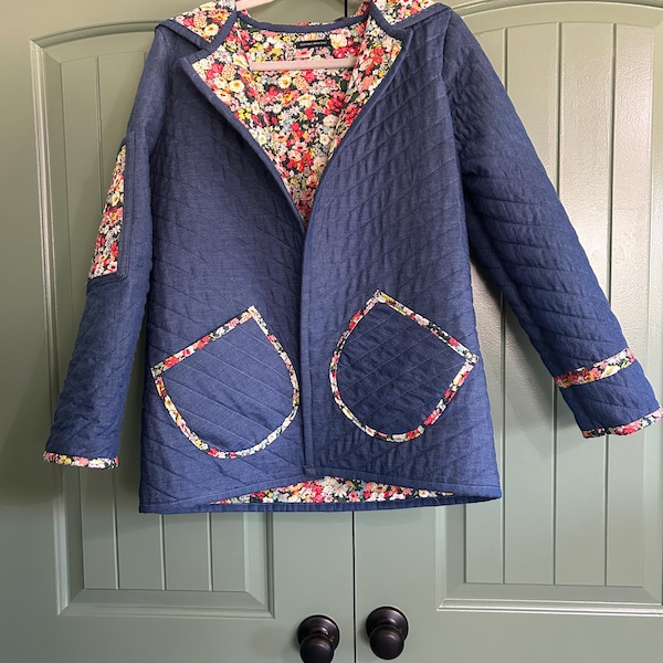 Patchwork Chore Coat Pattern - Etsy
