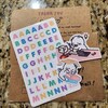 Alphabet Sticker Sheets 8 Different Color for Journal Decor for Kid ...