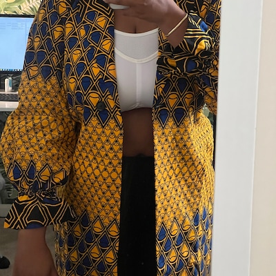 African Print Jacket for Women, African Womens Jacket, Ankara Blazer ...