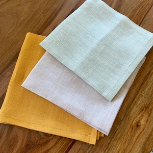 Premium Linen Face Mask With Filter Pocket. Three Layer - Etsy