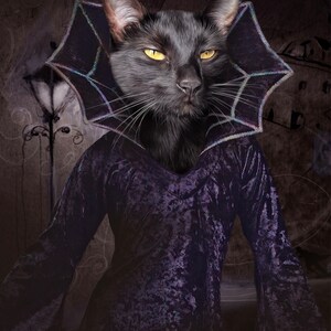 Custom Scary Pet Portrait . Custom Horror Pet Portrait . Halloween ...