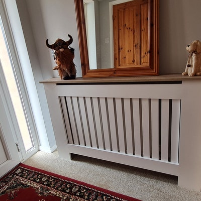 Oak Top Custom Radiator Cover - Etsy UK