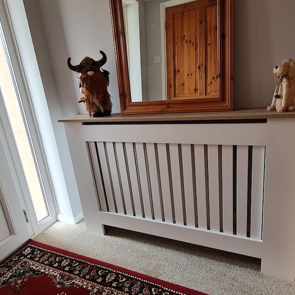 Oak Top Custom Radiator Cover - Etsy UK