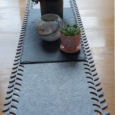 Unique Table Runner/ Felt Runner/ Table Decoration/ Housewarming Gifts ...
