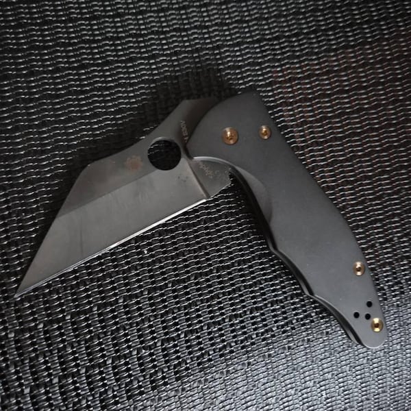 Shipwrecked Patina Spyderco Smock Copper Scales - KNIFE NOT INCLUDED ...