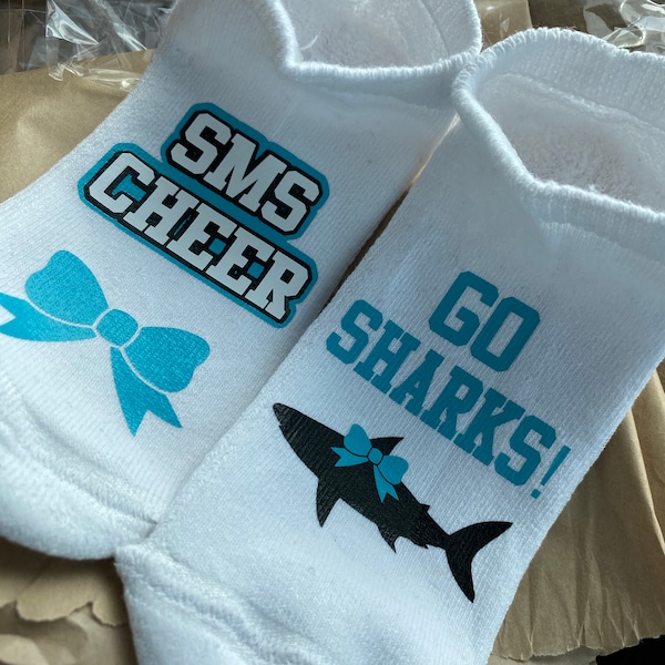 Cheerleading Socks / Good Luck Socks / Homecoming Gifts / Cheer Socks ...