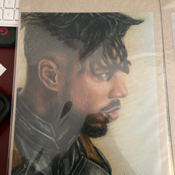 Erik Killmonger From Black Panther, Portrayed by Michael B. Jordan ...