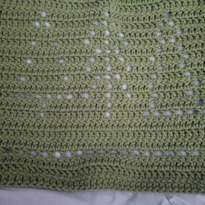 Woodland Forest Baby Blanket Crochet Pattern, Trees Blanket Crochet ...