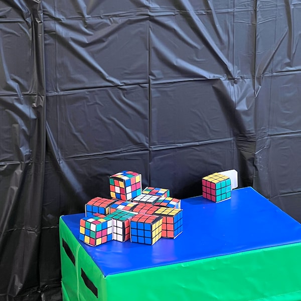 Printable Digital Rubik’s Cube Fun and Colorful Gift Box - Kids' Crafts ...