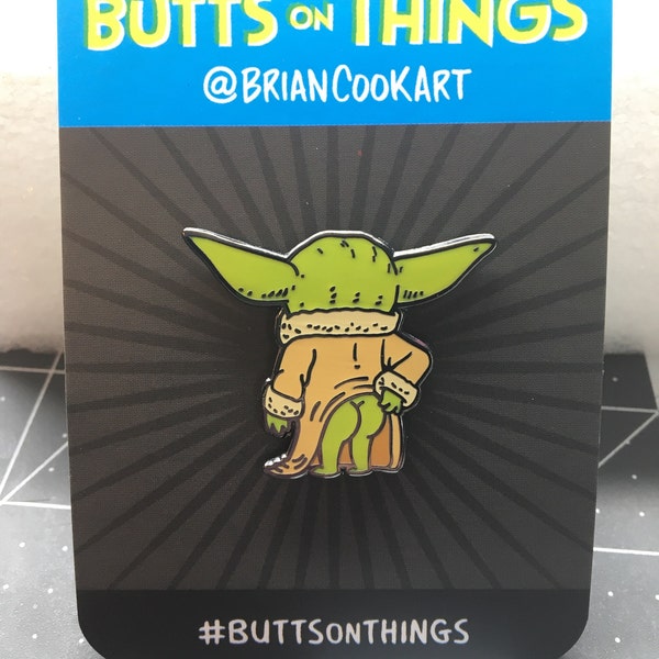 Backside of the Force - Enamel Lapel Pin - Etsy