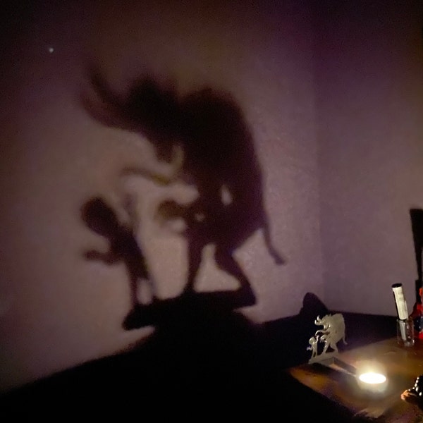Kealite Krampusnacht Shadow Caster (tealight Candle Sold Separately ...