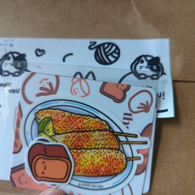 Korean Kimbap Korean Food Stickers, Gimbap Sticker, Asian Food Stickers ...