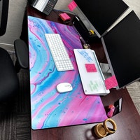 Zodiac Desk Mat Celestial Desk Pad Astrology Large Gaming - Etsy