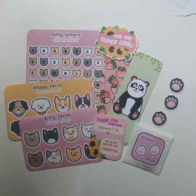 Sprout Alphabet Planner Stickers Sticker Sheet, Organisation ...