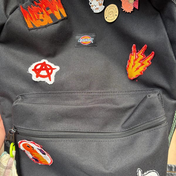 Last Us Fireflies Stop Sign Embroidery Patch Prop Cosplay Present Gift ...