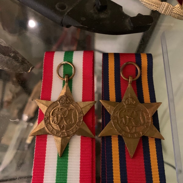 Replacement Military Medal (MM) Ribbon, Full Size Medal, Toye Kenning ...