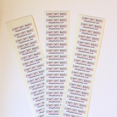 800 Personalized Self Adhesive Quality Printed Small Return Address ...