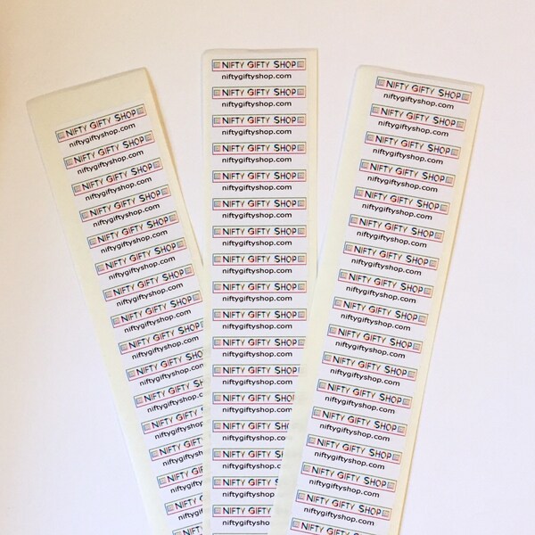 800 Personalized Self Adhesive Quality Printed Small Return Address ...